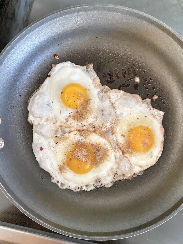 Leftover Stuffing & Eggs | The Sassy Barn