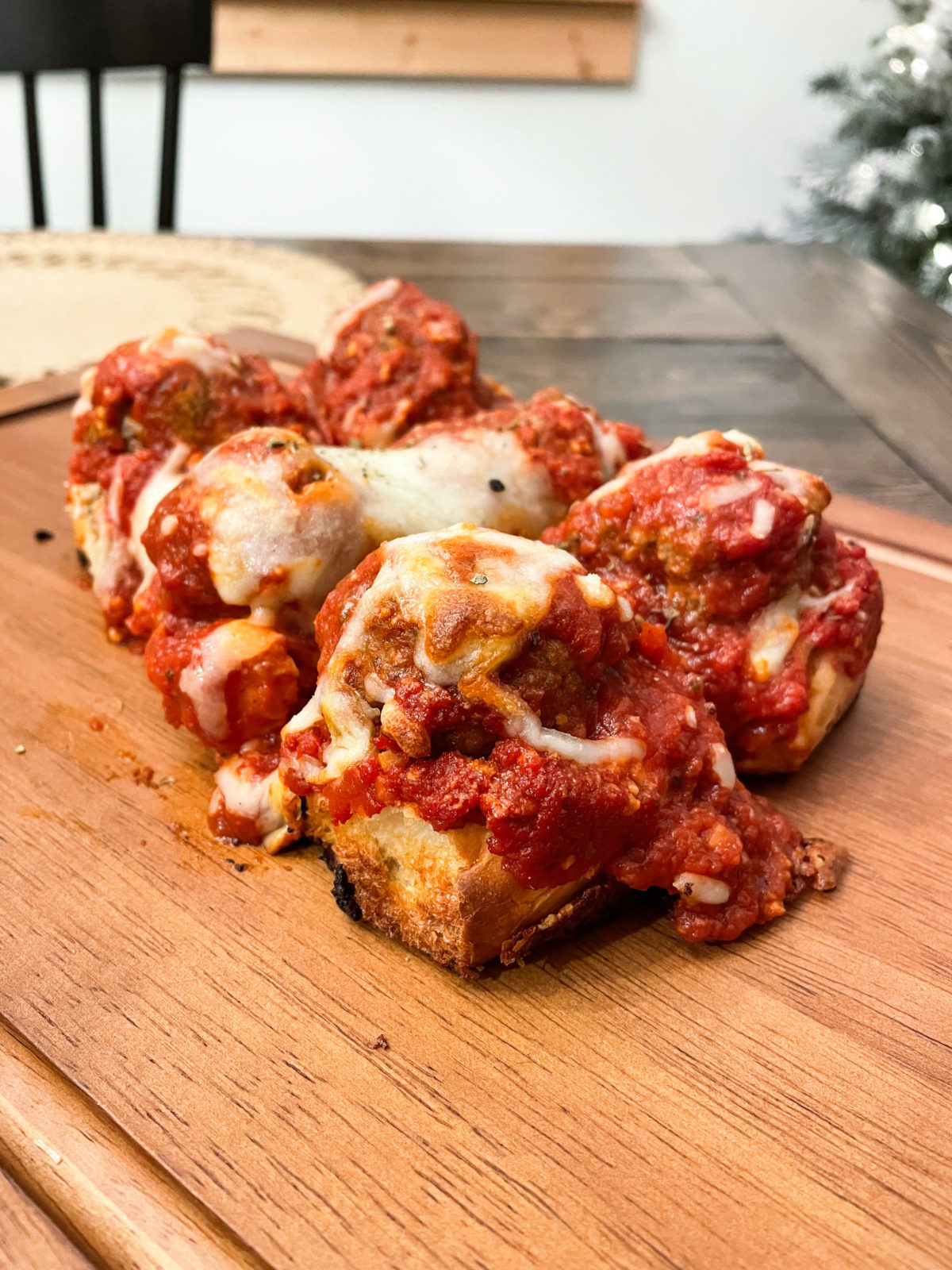 Cheesy Meatball Sliders | The Sassy Barn